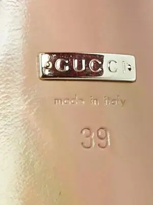 Gucci Horsebit-detail Heeled Sandals - Red