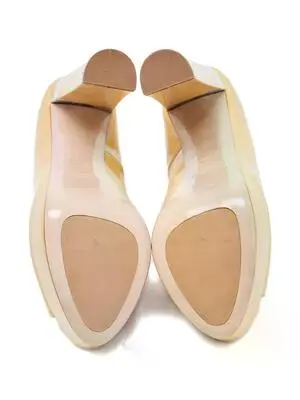 Miu Miu 135mm Leather Heeled Pumps