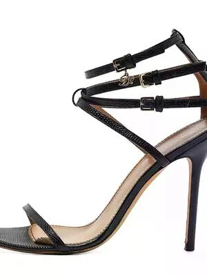 Dsquared2 Buckle Strap Stiletto Heel Sandals