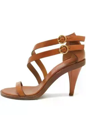 Chloé Leather Buckle Sandals
