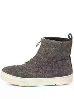 Celine Felt High-top Sneakers