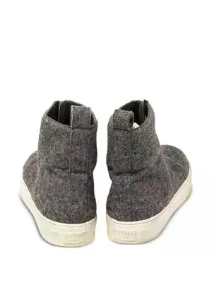 Celine Felt High-top Sneakers