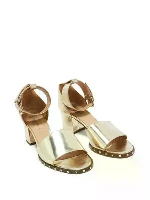 Valentino Garavani 60mm Metallic Sandals