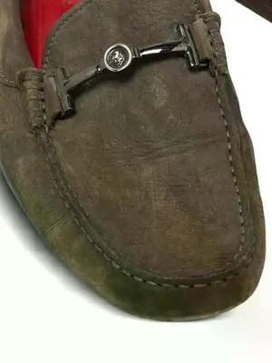 TOD'S Nubuck Leather Loafer - Grey