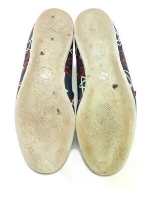 Gucci Graffiti Star Leather Sneakers