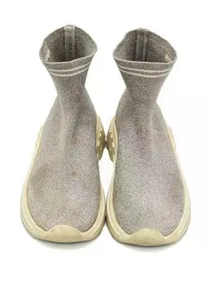 Miu Miu Lurex Fabric Sneakers