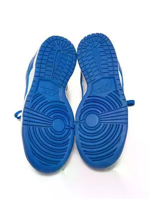 Nike Leather Low-top Sneakers - Blue