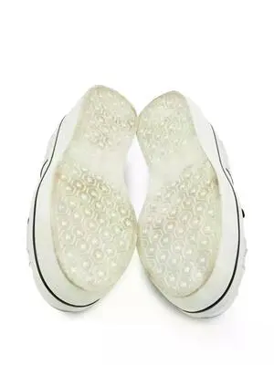 Stella McCartney Binx Star Detail Platform Slip-ons - Silver