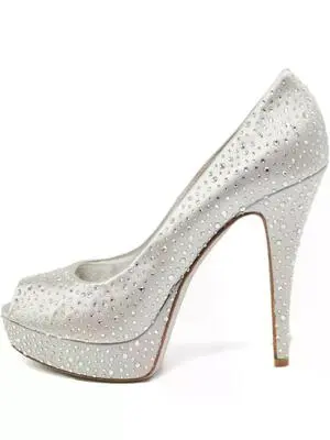 LORIBLU 150mm Crystal-embellished Heeled Pumps