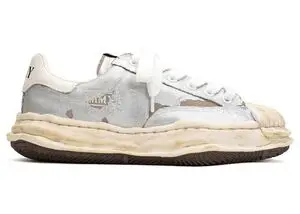 Mihara Yasuhiro Blakey Og Film Attached Low Top Sneakers - Silver