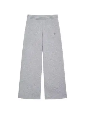 ANINE BING Kacey Logo-detail Track Pants - Grey