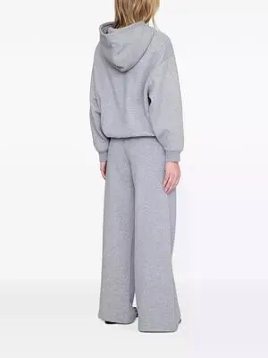 ANINE BING Kacey Logo-detail Track Pants - Grey