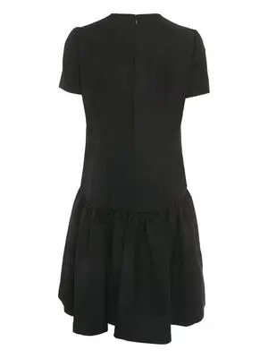 Alexander McQueen Ruffled-hem Midi Dress