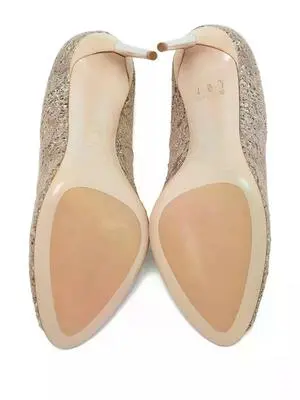 SEBASTIAN TAREK 120mm Glitter-embellished Pumps