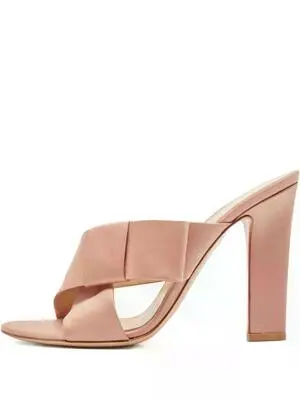 Gianvito Rossi Block Heel Mules Clogs For Women
