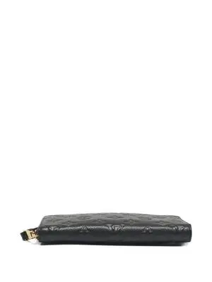 LOUIS VUITTON Zippy Monogram Empreinte Wallet - Blue