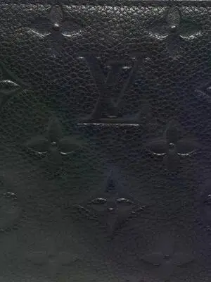 LOUIS VUITTON Zippy Monogram Empreinte Wallet - Blue