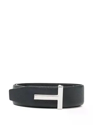 TOM FORD T-bar Belt - Blue
