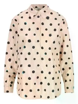Fendi Long Sleeve Blouses