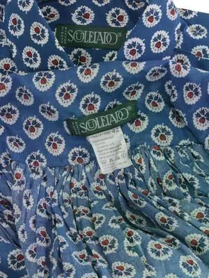SOULEIADO Patterned Skirt Suit