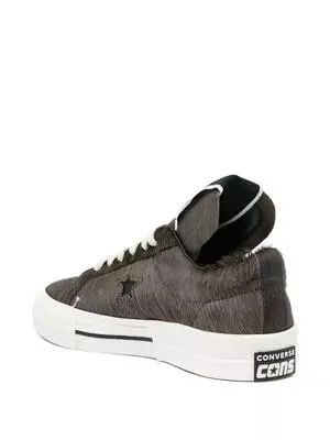 Rick Owens Faux Fur Trainers - Brown