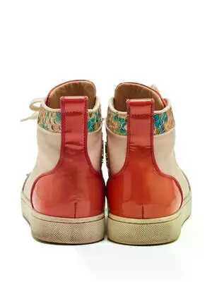 CHRISTIAN LOUBOUTIN Louis Spikes Leather Sneaker
