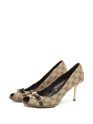 Gucci Canvas Pumps
