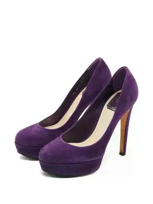 Dior Round-toe Platform Pumps