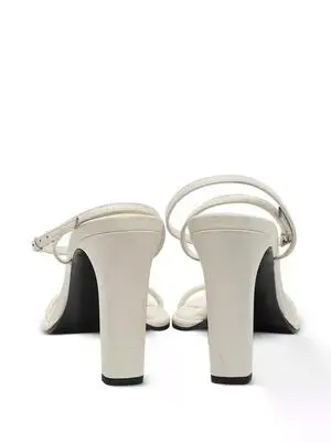THE ROW 100mm Block-heel Square-toe Sandals