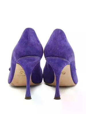Dolce & Gabbana 100mm Suede Pointed-toe Pumps