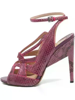 NICHOLAS KIRKWOOD 135mm Crossover-strap Sandals - Pink
