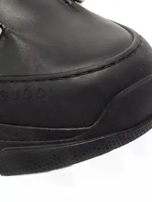 Gucci Flashtrek Chunky Shearling Ankle Boots
