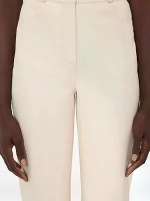 Loulou De Saison Straight Leg Lambskin Trousers