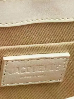 Jacquemus Leather Logo Tote
