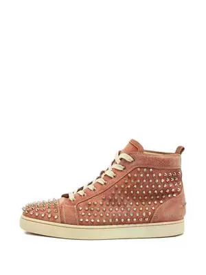 Christian Louboutin Gold Tone Shoes For Men