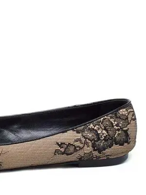 GIUSEPPE ZANOTTI Leather Ballet Flats - Neutrals