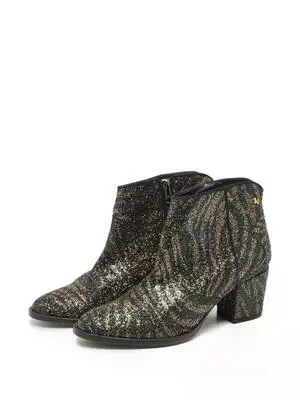 Zadig&Voltaire Glitter Ankle Boots