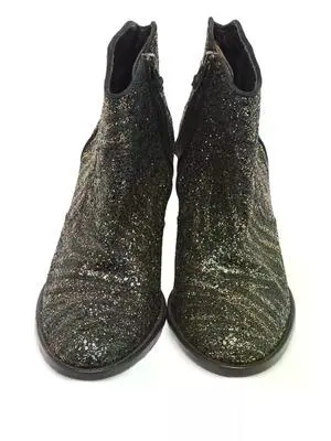 Zadig&Voltaire Glitter Ankle Boots