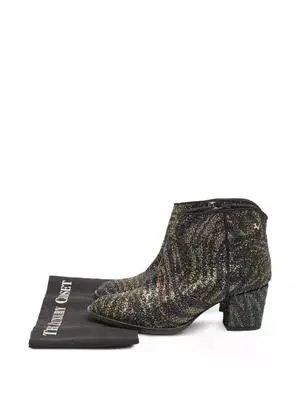 Zadig&Voltaire Glitter Ankle Boots