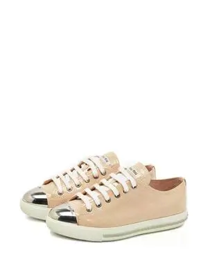Miu Miu Patent Leather Sneakers