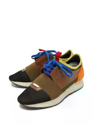 Balenciaga Race Runner Sneakers - Brown