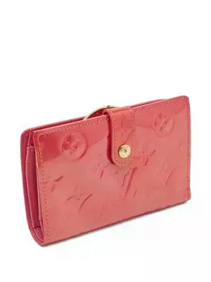 LOUIS VUITTON Framboise-monogram Leather Wallet