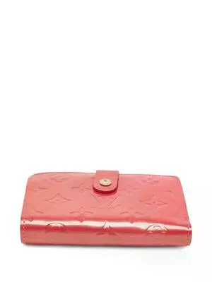 LOUIS VUITTON Framboise-monogram Leather Wallet