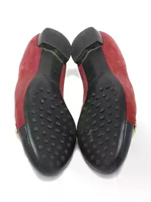 TOD'S Suede Cap Toe Pumps