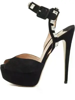 Miu Miu Ankle-strap Platform Heels Sandals