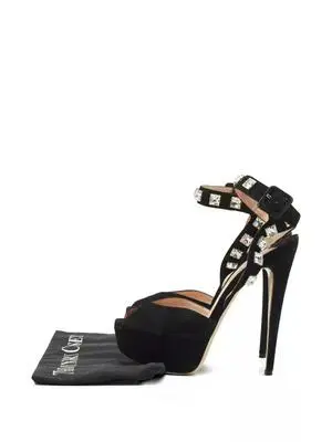 Miu Miu Ankle-strap Platform Heels Sandals