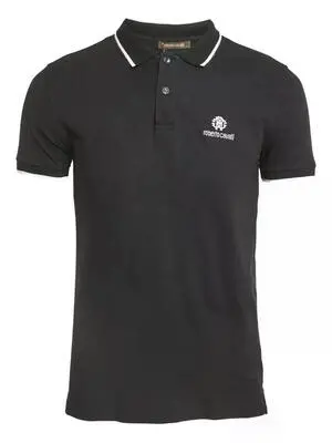 Roberto Cavalli Embroidered-logo Polo Shirt