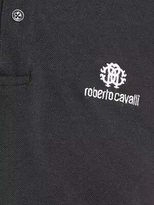 Roberto Cavalli Embroidered-logo Polo Shirt