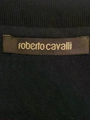 Roberto Cavalli Embroidered-logo Polo Shirt