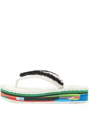 Chloé Braided Thong Sandals